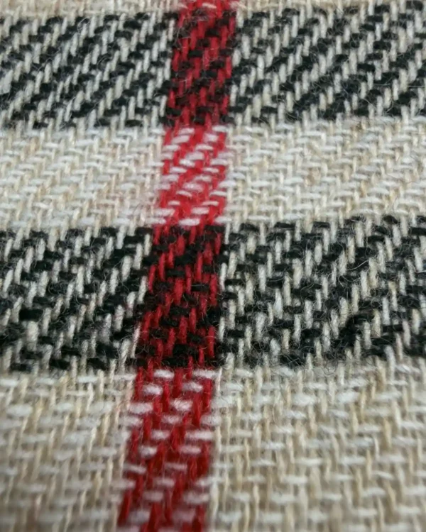 Himalayan Heritage Check Shawl - Raagari